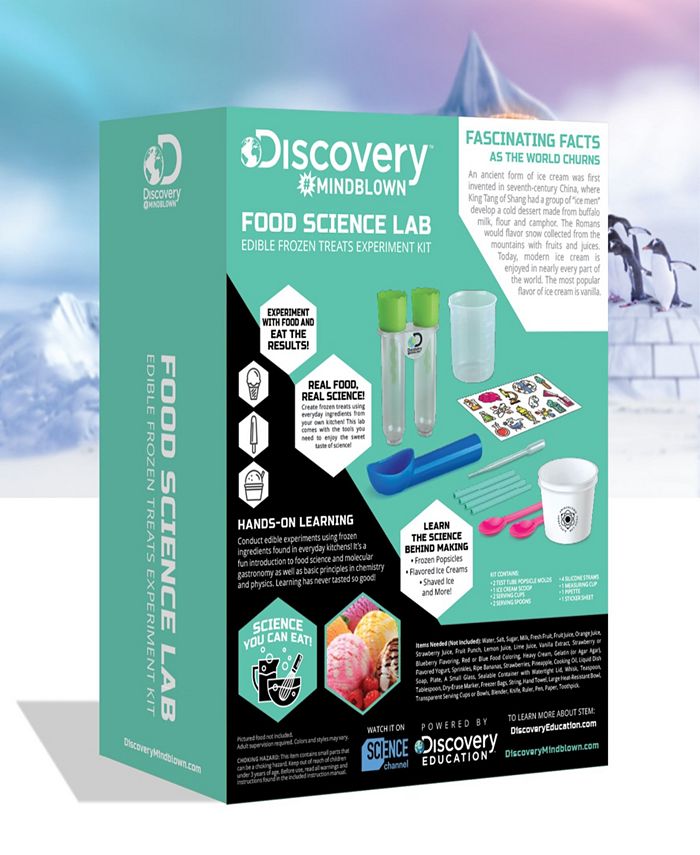 Discovery #MINDBLOWN Food Science Kit Frozen Treats, Created for Macy's ...