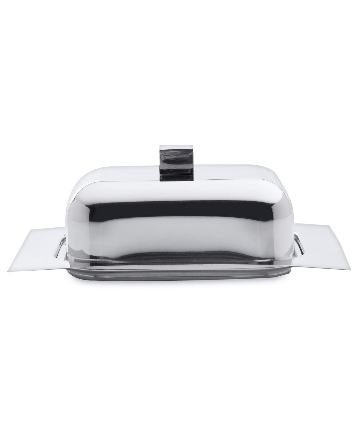 Click here for Cubo Butter Dish - Silver-Tone prices