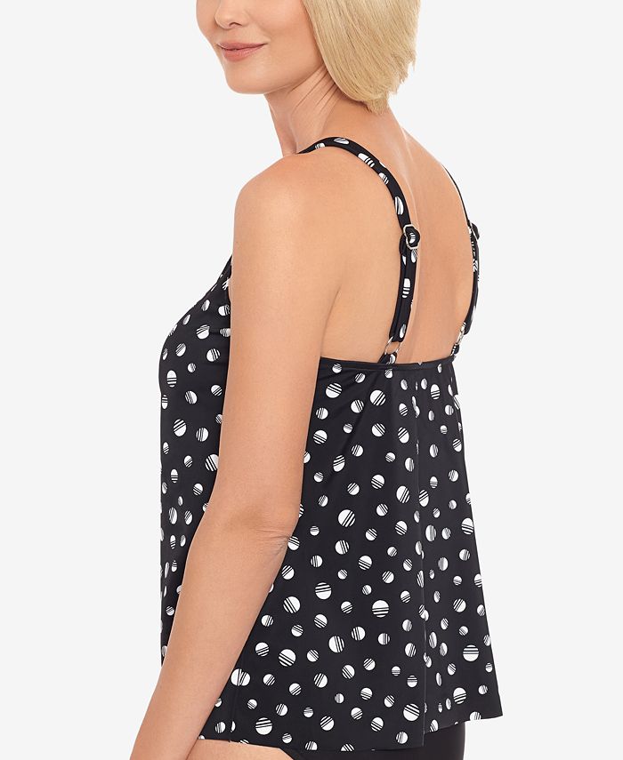Swim Solutions A-Line Tankini Top, Created for Macy's - Macy's