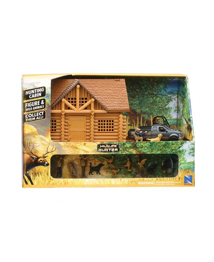 New Ray Wild Hunting Playset with House Truck - Macy's