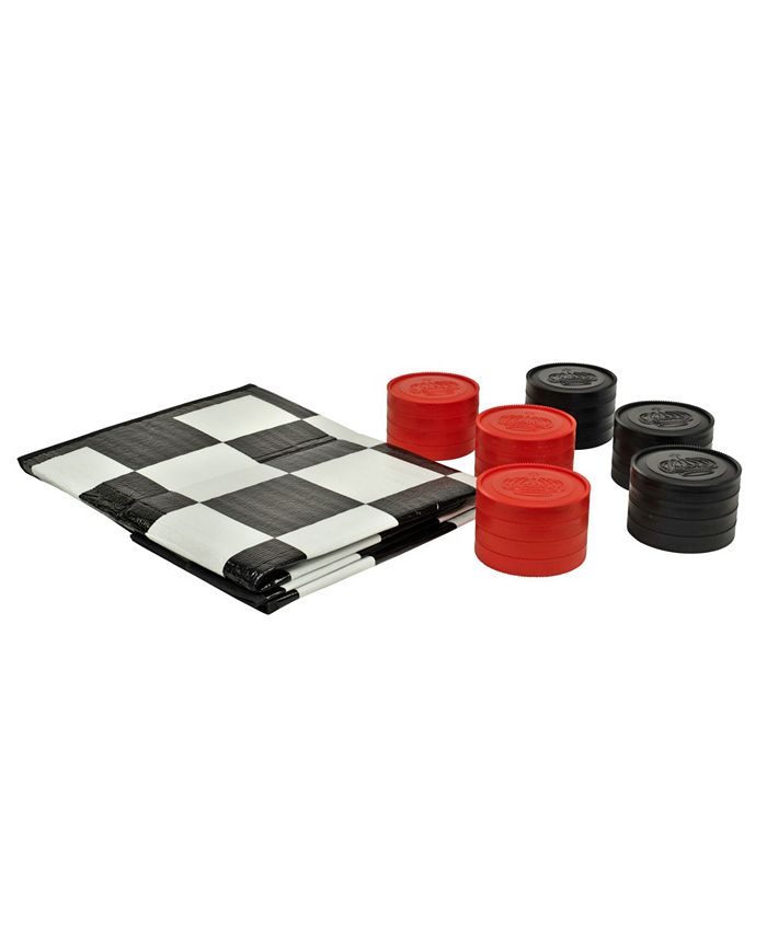 Gener8 Jumbo Checkers 19-Piece Set - Macy's