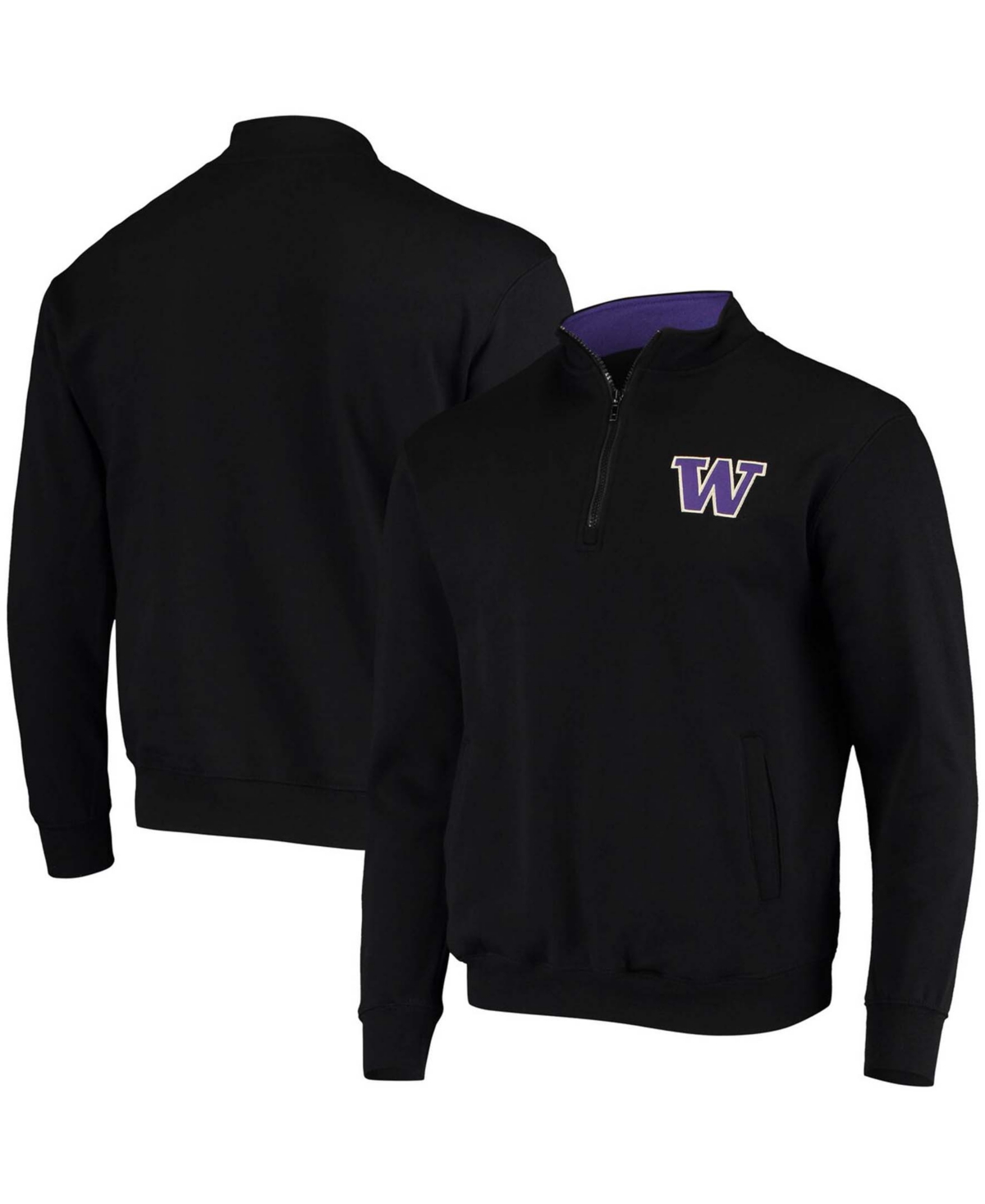 Click here for Mens Black Washington Huskies Tortugas Logo Quarte... prices