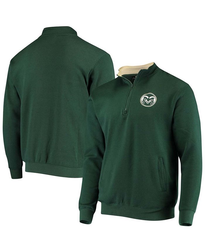Colosseum Men's Green Colorado State Rams Tortugas Logo Quarter-Zip ...