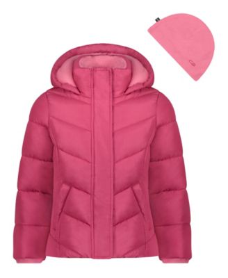 Pink Big Girl Puffer Coat 🏠 CB Sports Big Girls Puffer Jacket Macy's