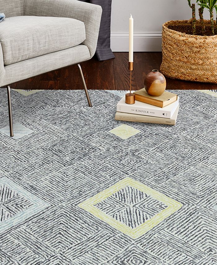 BB Rugs Taron AL128 7' 6" x 9' 6" Area Rug - Macy's