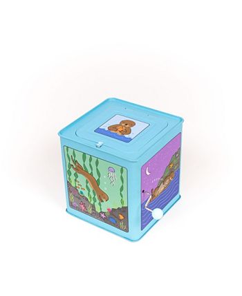 Jack Rabbit Creations Jack in the Box Toy for Kids with Plush Otter ...