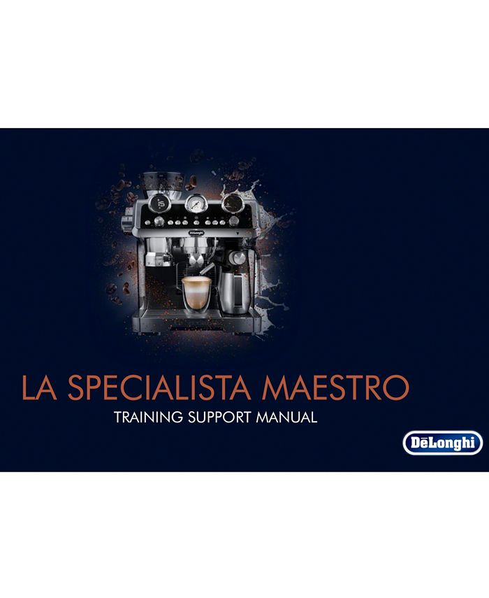 De'Longhi La Specialista Maestro Espresso Machine - Macy's