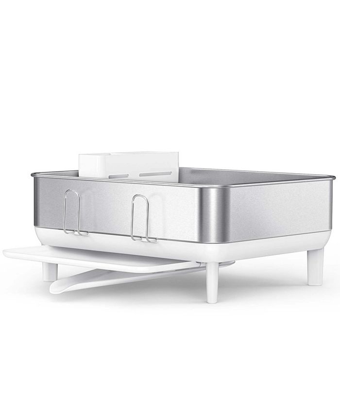 simplehuman Compact Steel Frame Dish Drying Rack - Macy's