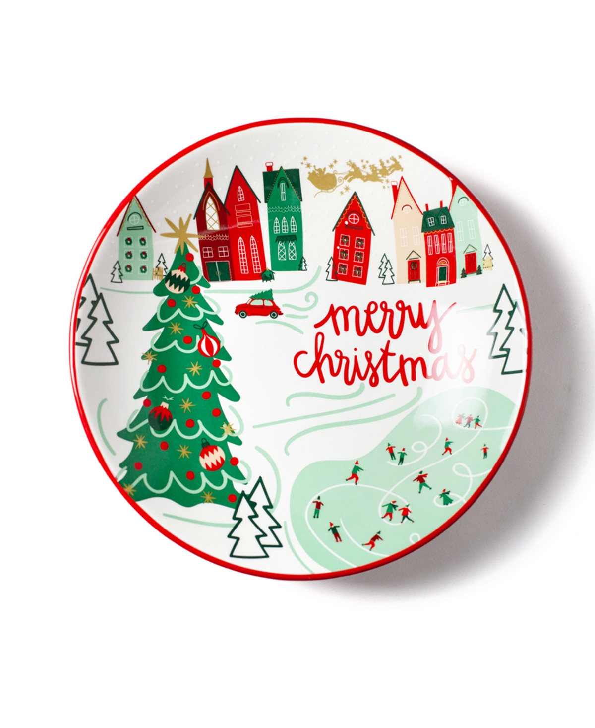Click here for Christmas In The Village Town Small Pasta Bowl - M... prices