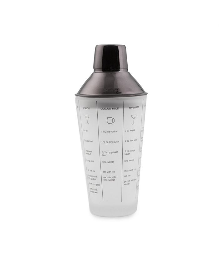 Cambridge 15 Oz Recipe Shaker Mixology Set, 4 Pieces - Macy's