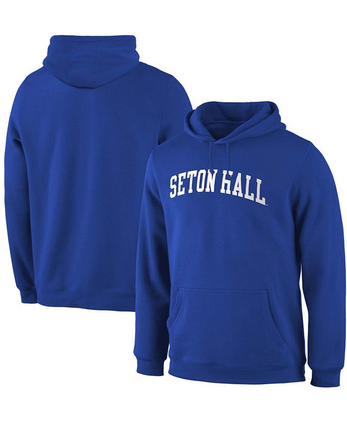Fanatics Men's Royal Seton Hall Pirates Basic Arch Expansion Hoodie ...
