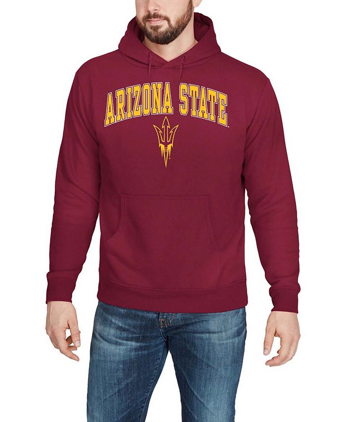 Fanatics Men's Maroon Arizona State Sun Devils Campus Pullover Hoodie ...