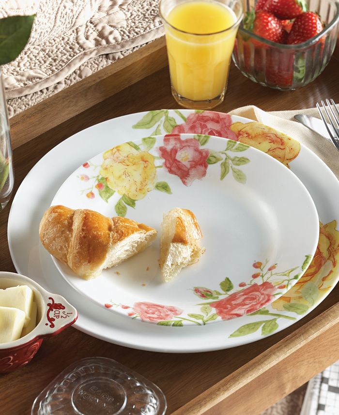 Corelle Boutique Emma Jane 16-Pc. Dinnerware Set, Service for 4 - Macy's