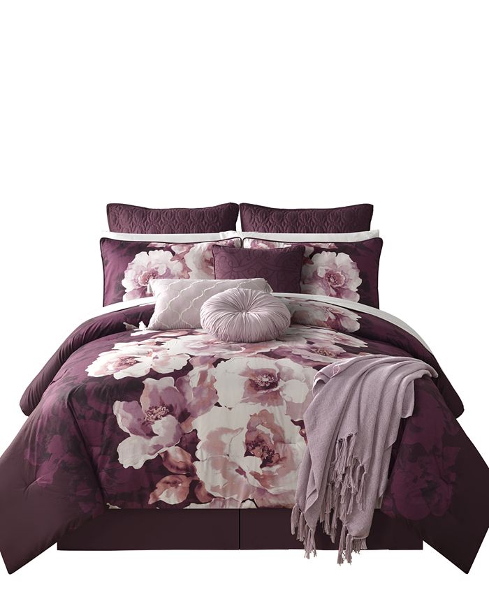 Sunham Liana 14-Pc. King Comforter Set - Macy's