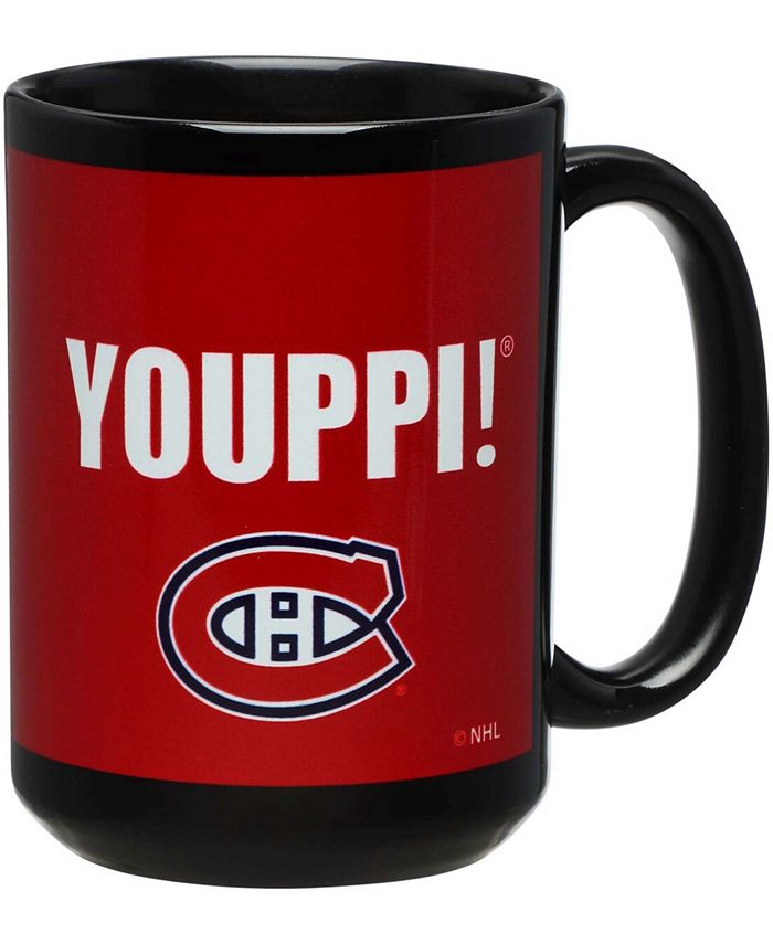 Memory Company Black Montreal Canadiens 15 oz Mascot Mug - Macy's