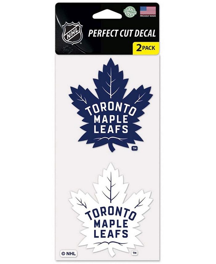 Wincraft Multi Toronto Maple Leaf's 4" x 4" Perfect Cut Car Decal Set ...