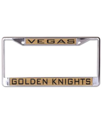 Gold Vegas Golden Knights Inlaid License Plate Frame - Macy's