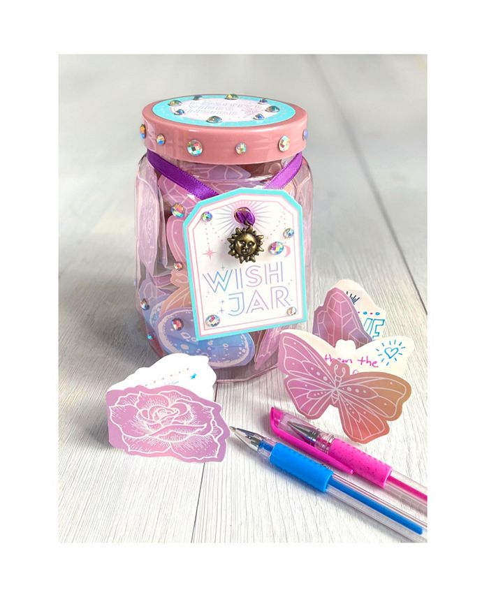 Bright Stripes Wish Craft Wish Jar - 32 Customizable Cards - Macy's