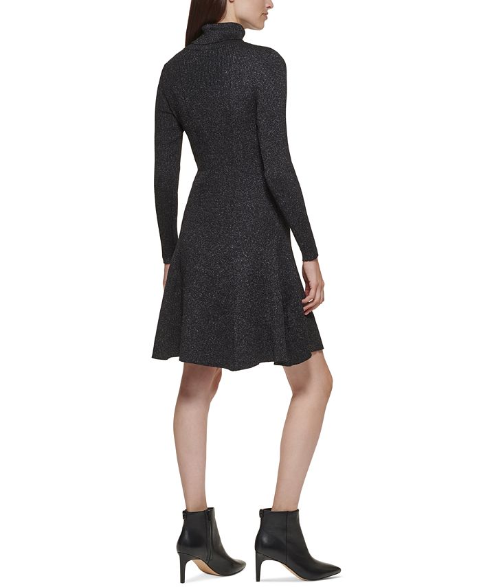 Calvin Klein Mock Neck Sweater Dress Macys