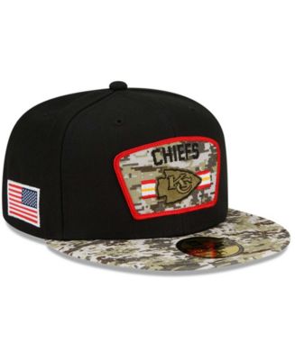 Men's Black-Camouflage Kansas City Chiefs 2021 Salute To Service ...