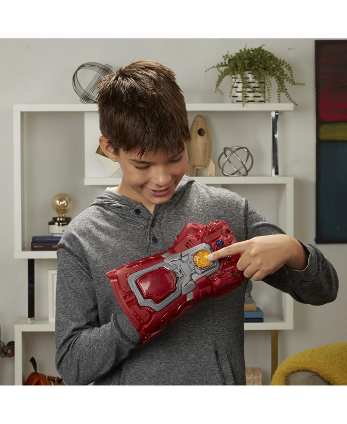 Marvel Avengers: Endgame Red Infinity Gauntlet Electronic Fist Roleplay ...