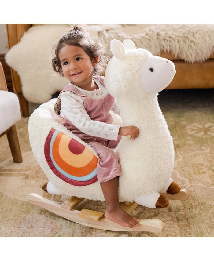 SOFT LANDING Joyrides Llama Sit-In Character Rocker - Macy's