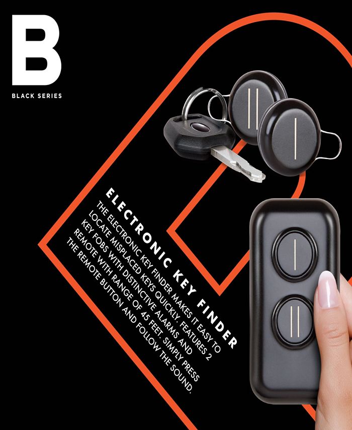 Black Series Smart Track Key Finder - Macy's