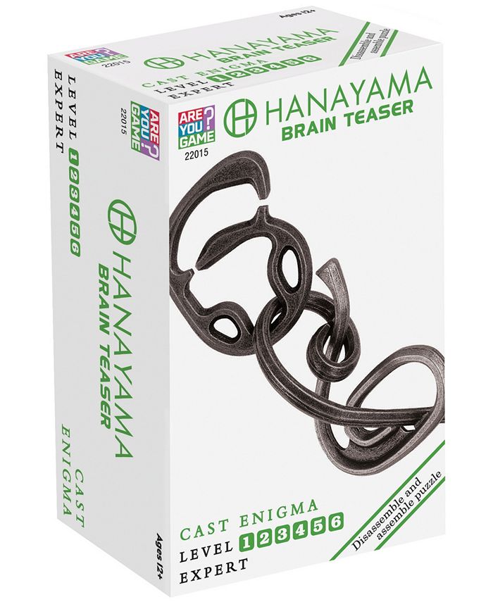 Areyougame Hanayama Level 6 Cast Puzzle, 3 Piece - Enigma - Macy's
