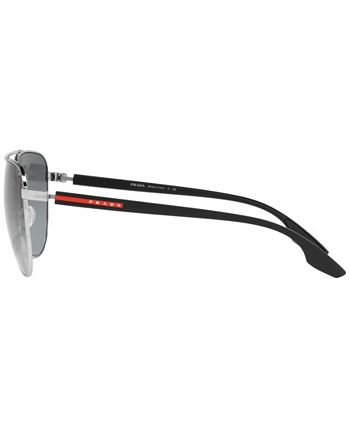 PRADA LINEA ROSSA Men's Sunglasses, PS 52WS 61 - Macy's