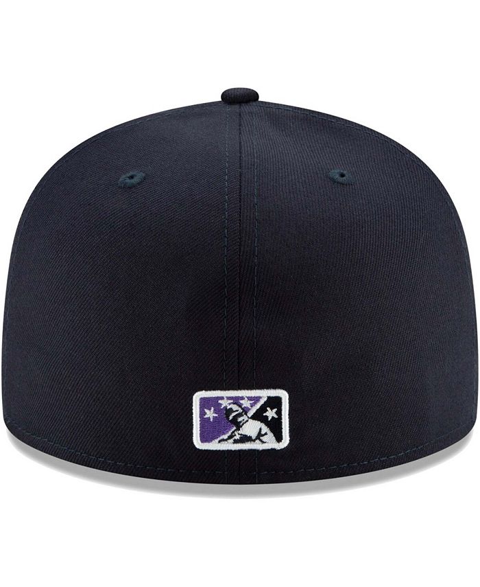 New Era Men's Navy Fort Myers Mighty Mussels Game Authentic Collection ...