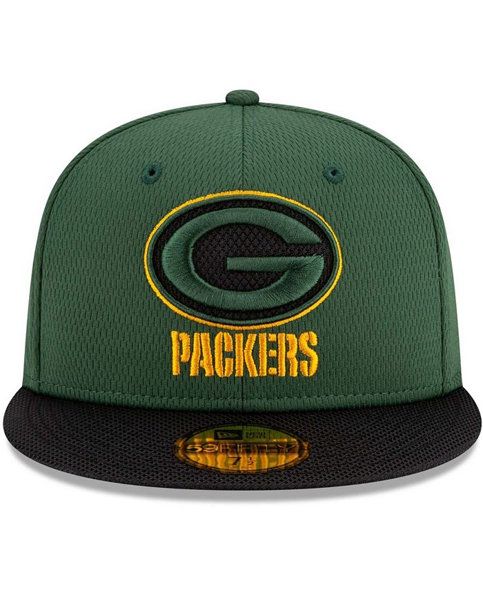 New Era Men's Green,Black Green Bay Packers 2021 NFL Sideline Road ...
