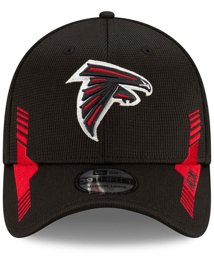 New Era Men's Black Atlanta Falcons 2021 NFL Sideline Home 39THIRTY ...