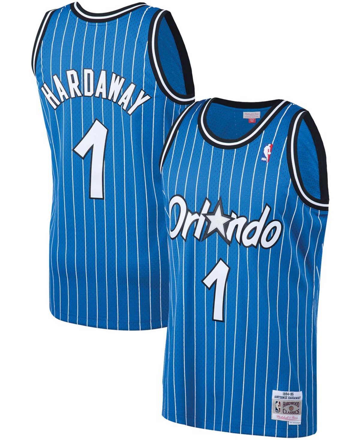 Click here for Mens Penny Hardaway Blue Orlando Magic 1994-95 Har... prices