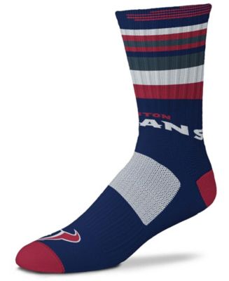 Men's and Women's Navy Houston Texans Rave Crew Socks - Macy's