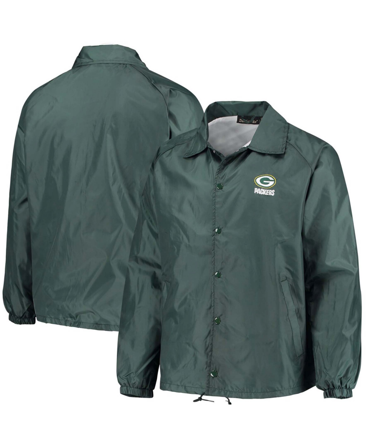 Click here for Mens Green Green Bay Packers Coaches Classic Ragla... prices