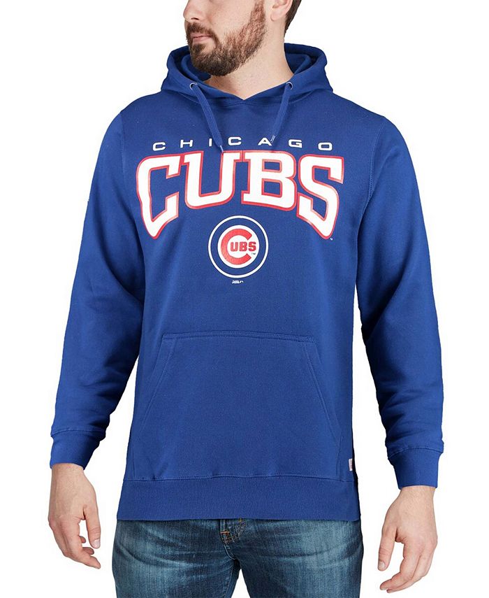 Stitches Men's Royal Chicago Cubs Team Pullover Hoodie - Macy's
