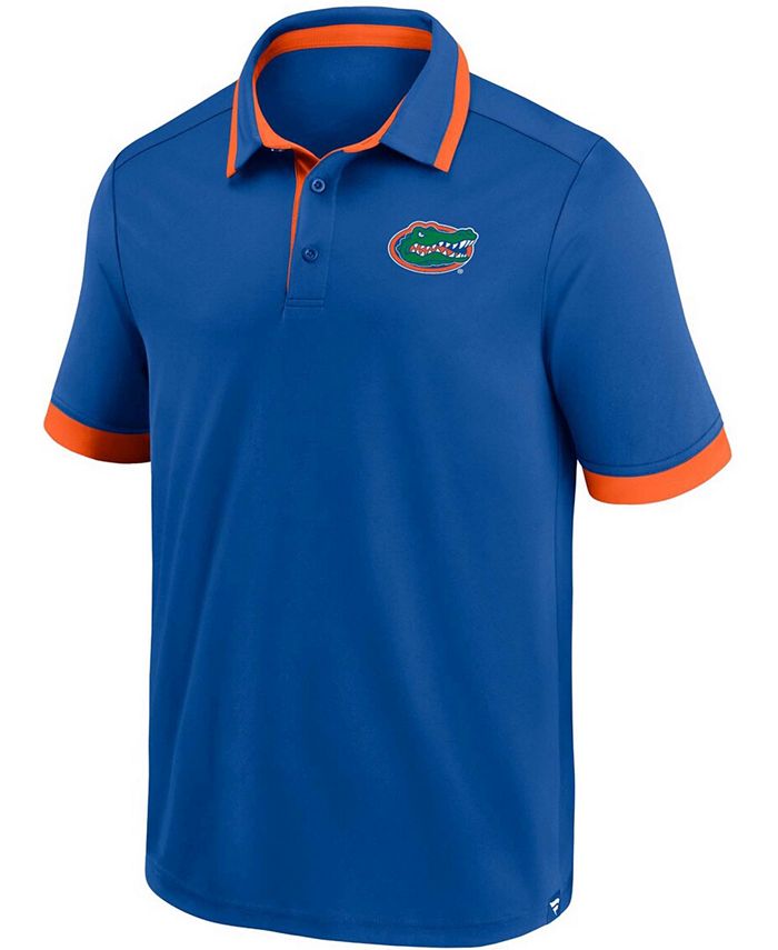 Fanatics Men's Royal Florida Gators Color Block Polo Shirt - Macy's