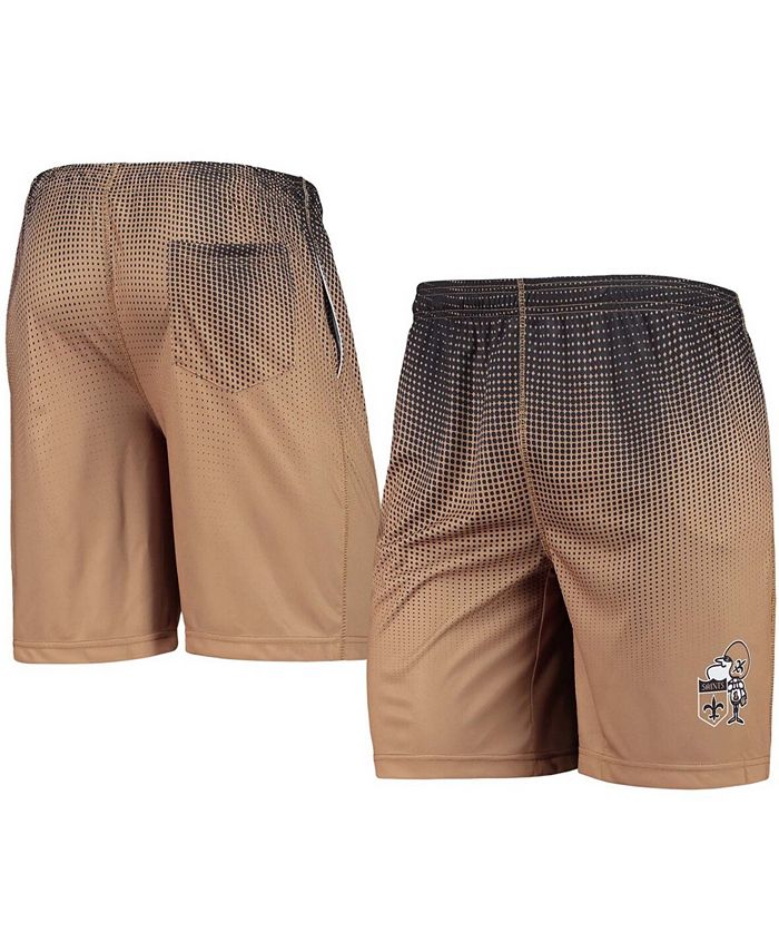 FOCO Men's Black and Gold-Tone New Orleans Saints Historic Logo Pixel ...