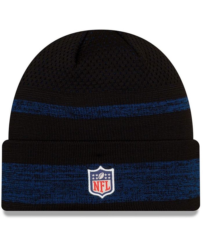 New Era Men's Black Indianapolis Colts 2021 NFL Sideline Tech Cuffed ...