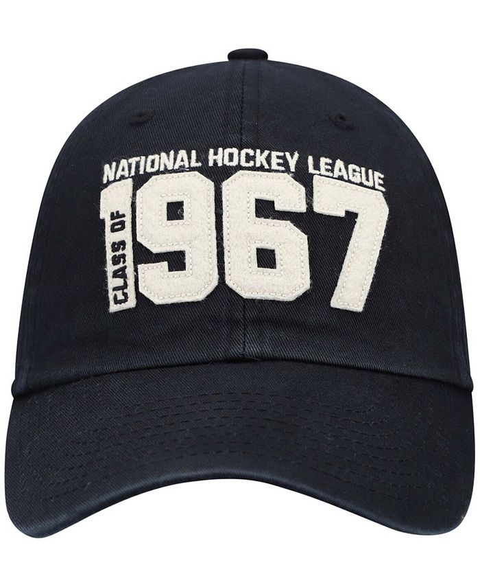 '47 Brand Men's Black NHL Class Of '67 Clean Up Adjustable Hat - Macy's