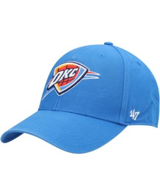 Men's Blue Oklahoma City Thunder MVP Legend Adjustable Hat - Macy's