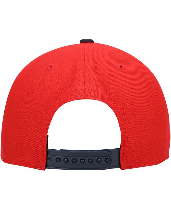 '47 Brand Men's Red Washington Capitals Captain Snapback Hat - Macy's