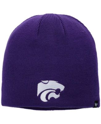 Men's Purple Kansas State Wildcats Logo Knit Beanie - Macy's