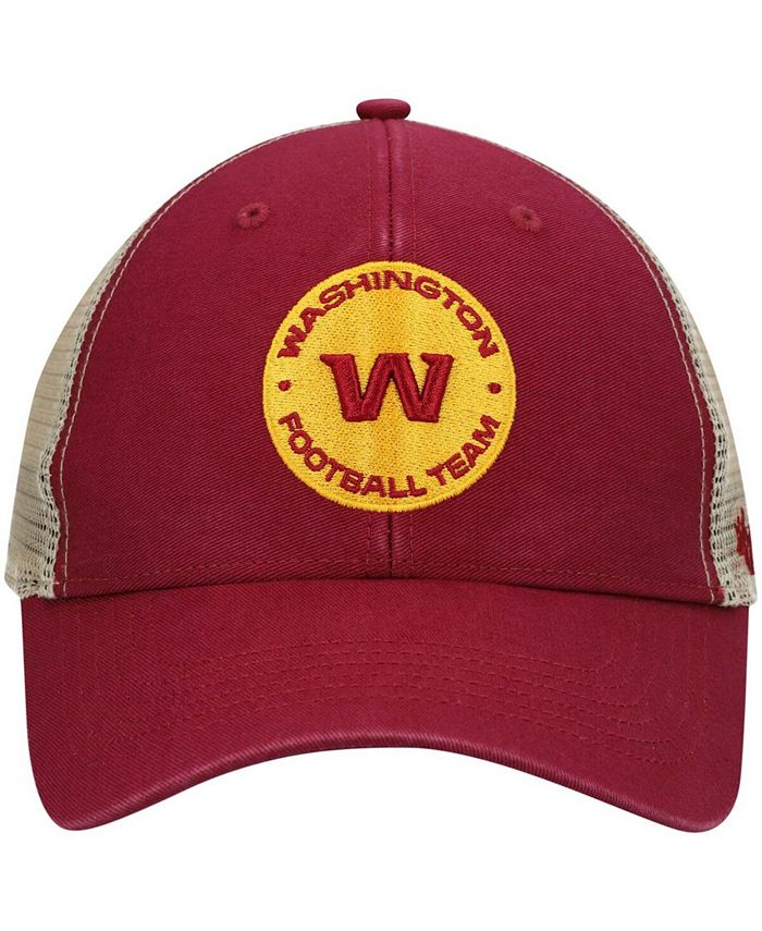 '47 Brand Men's Burgundy Washington Football Team Flagship MVP Snapback ...