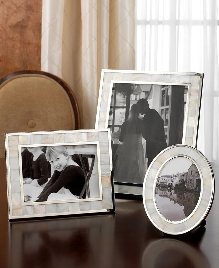 Reed & Barton "Mother of Pearl" Frame, Rectangular 5" x 7" - Macy's