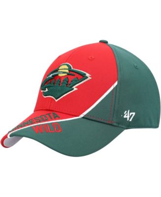 Men's Red Minnesota Wild Venture MVP Adjustable Hat - Macy's