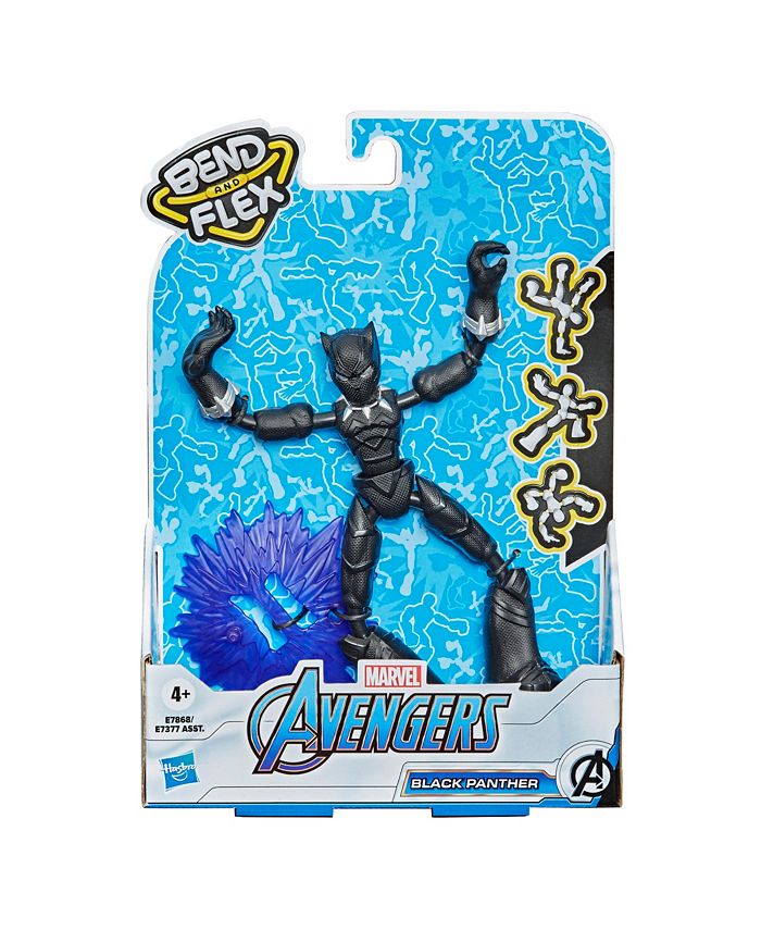 Marvel Avengers Bend And Flex Black Panther - Macy's