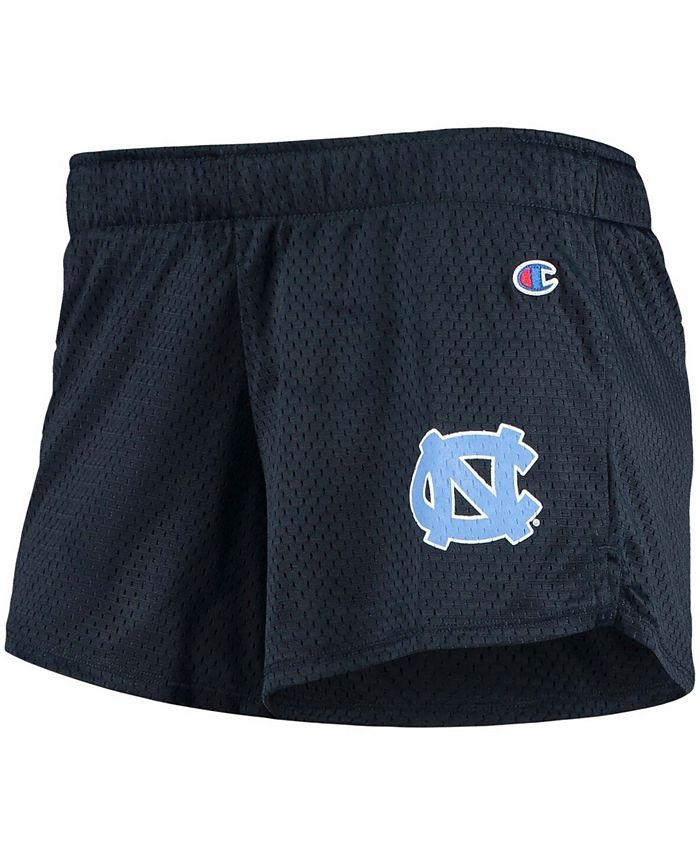 Champion Women's Navy North Carolina Tar Heels Mesh Shorts - Macy's