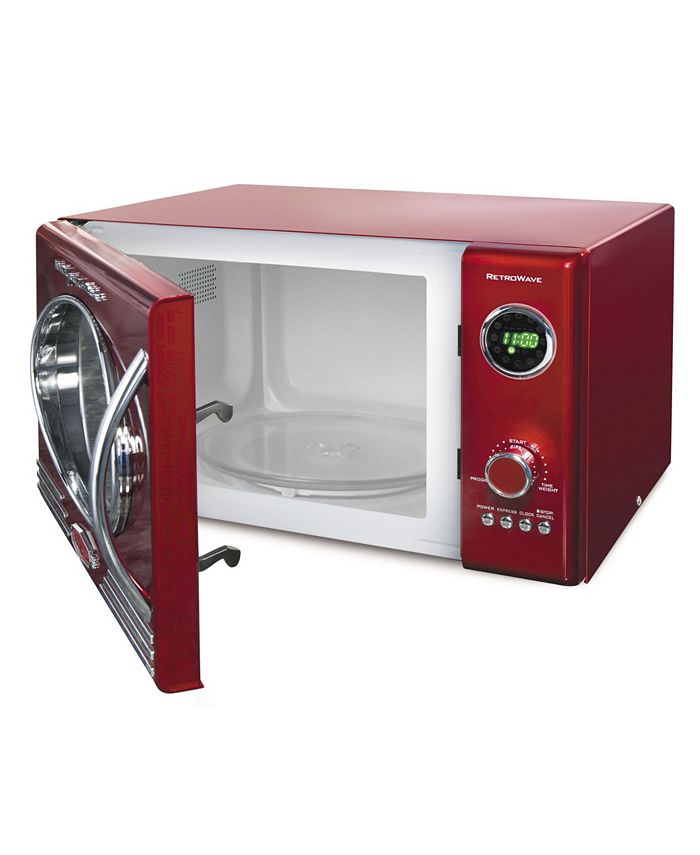 Nostalgia Retro Microwave Oven, 0.9 cube' - Macy's