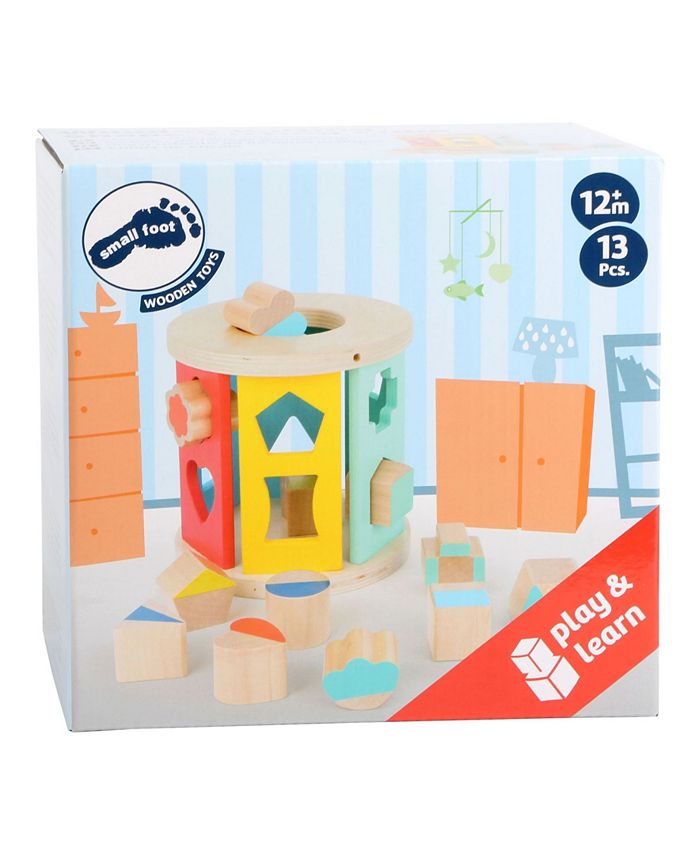 Legler USA Small Foot Wooden Toys Wooden Rolling Shape-Sorting Game ...